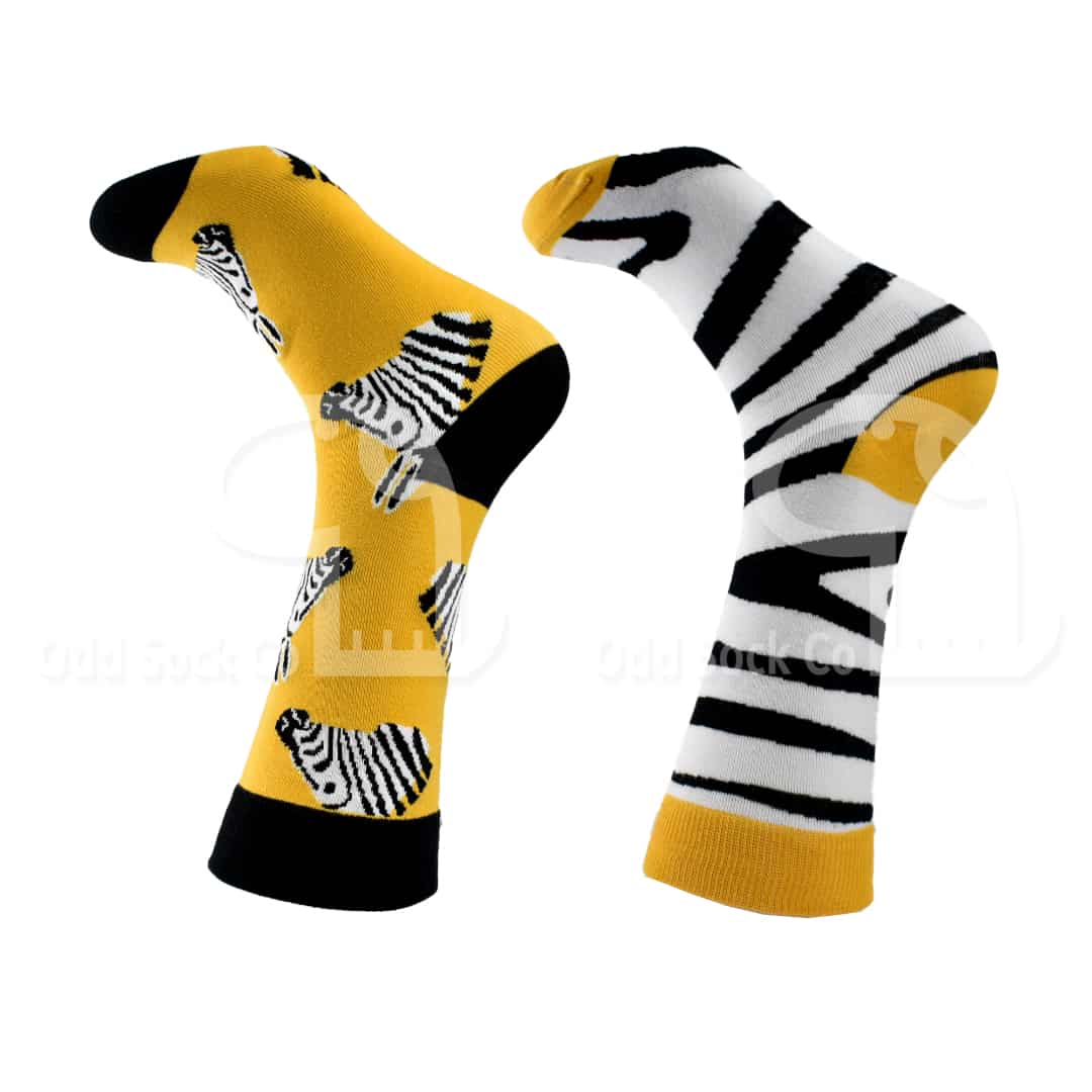 Barcode Zebra Socks – ODDSOCKCO