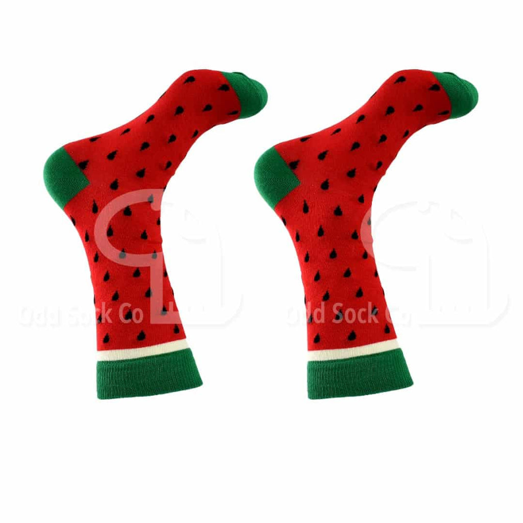Juicy Watermelon Socks – ODDSOCKCO