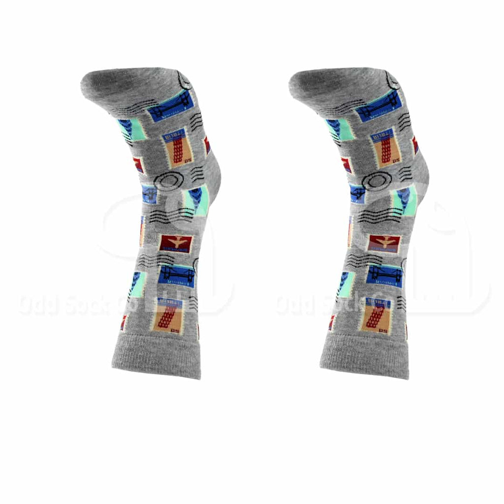 Stamp Collection Socks – ODDSOCKCO